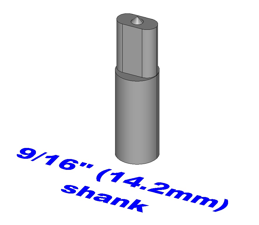 SLOT PUNCH TYPE 1 (9/16" SHANK ) - MSM Punchpro